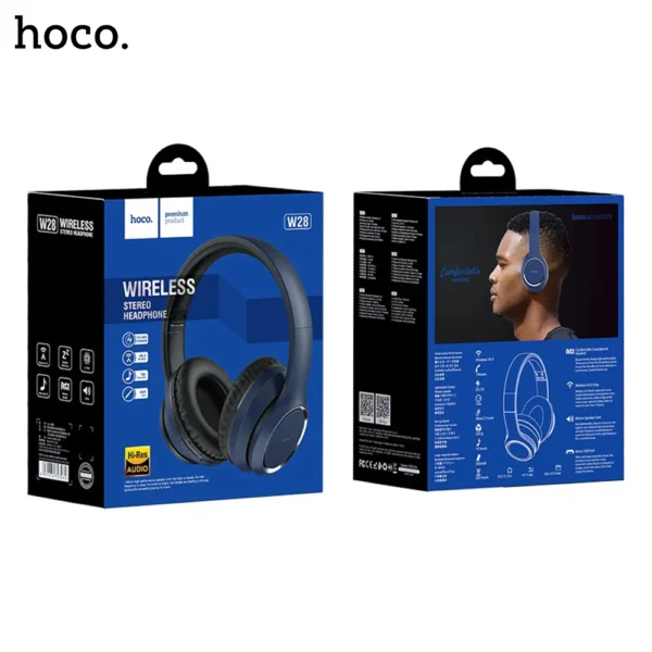 HOCO W28 Journey Wireless Stereo Headphones | iShine Trade